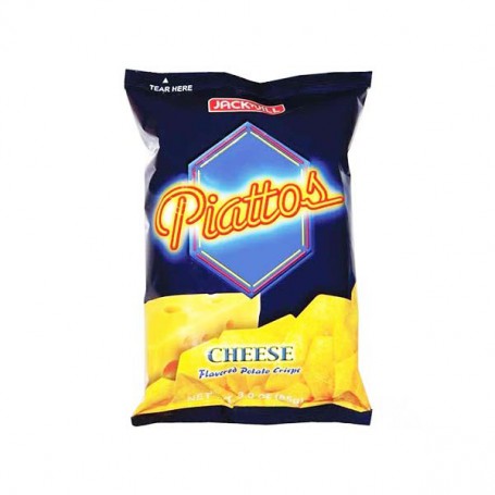 Patatine al gusto formaggio "Piattos" 85g, Jack N Jill